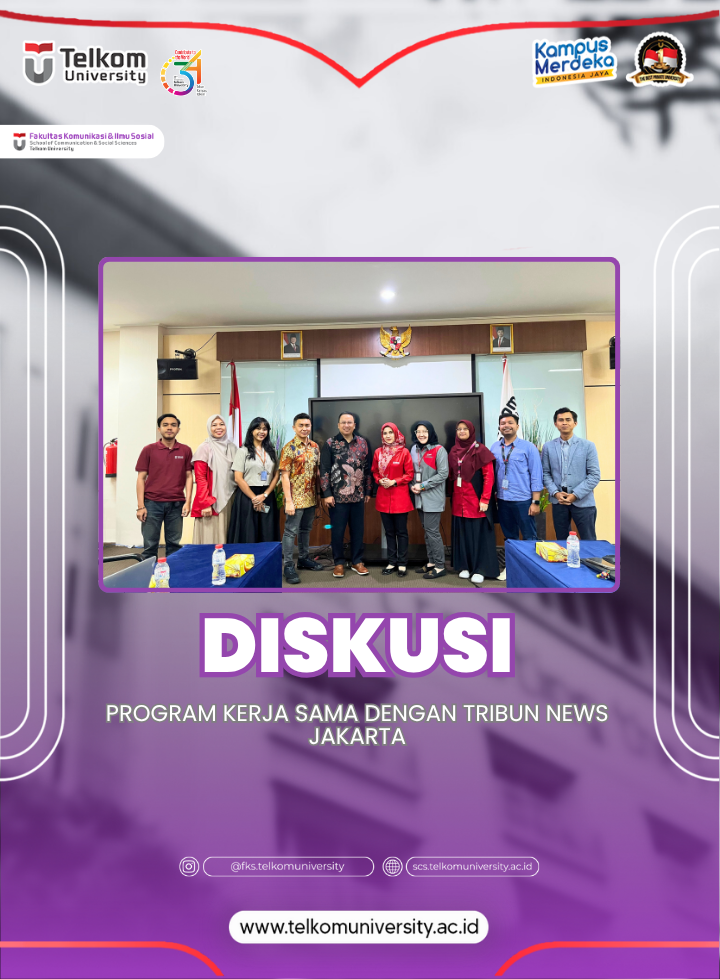 FKS Telkom University Jalin Kolaborasi Strategis dengan Tribun News Jakarta | Fakultas ...